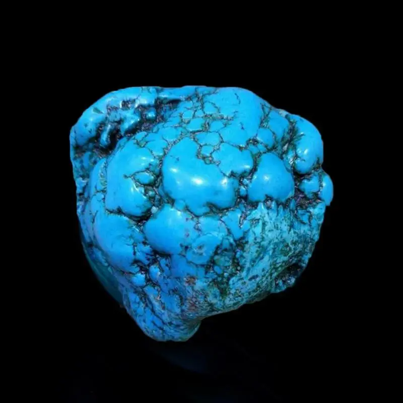 PIERRE VENDUE SEULE,Bleu--Pierre minérale de Turquoise nue 3 5cm, roche ...