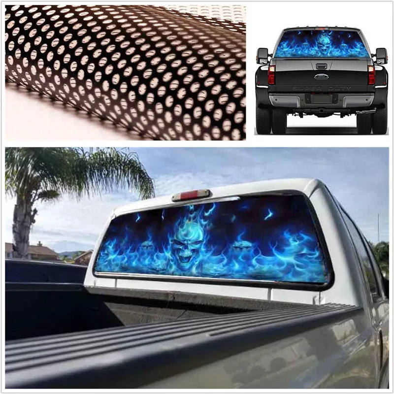 Back Glass Stickers For Trucks