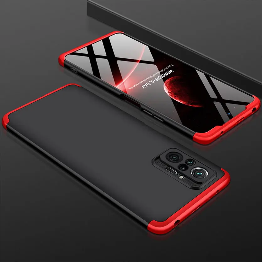 3-in-1-full-Protective-Case-For-Xiaomi-Redmi-Note-10-Pro-Case-Full-Back ...
