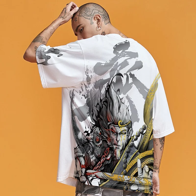 Yukata Mens T Shirts Fashion 2020 Summer Streetwear Japanese Kimono Men ...