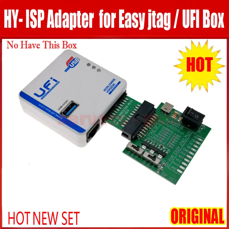 HY-ISP-Adapter-tool-EMMC-flying-line-small-board-supports-easy-JTAG-UFI ...