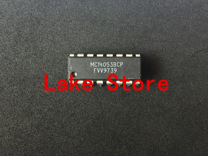 10 unids/lote MC14053BCP CD4053BE HCF4053BEY 4053 TC4053BP DIP