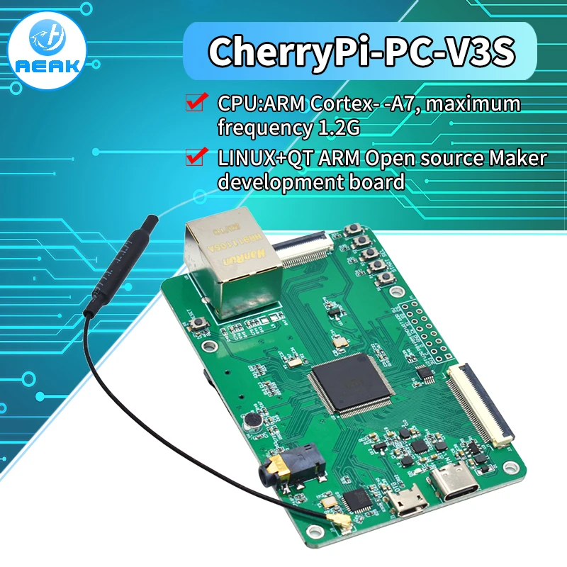 Cherrypi V3s Linuxqt Arm Ai Open Source Maker Developer Board Pk Raspberry Piintegrated