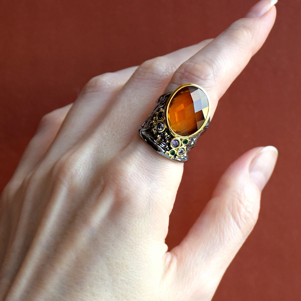 Hyperbolic-Jewellery-Door-to-Door-shipping-Irrecgular-large-Rings-Women ...