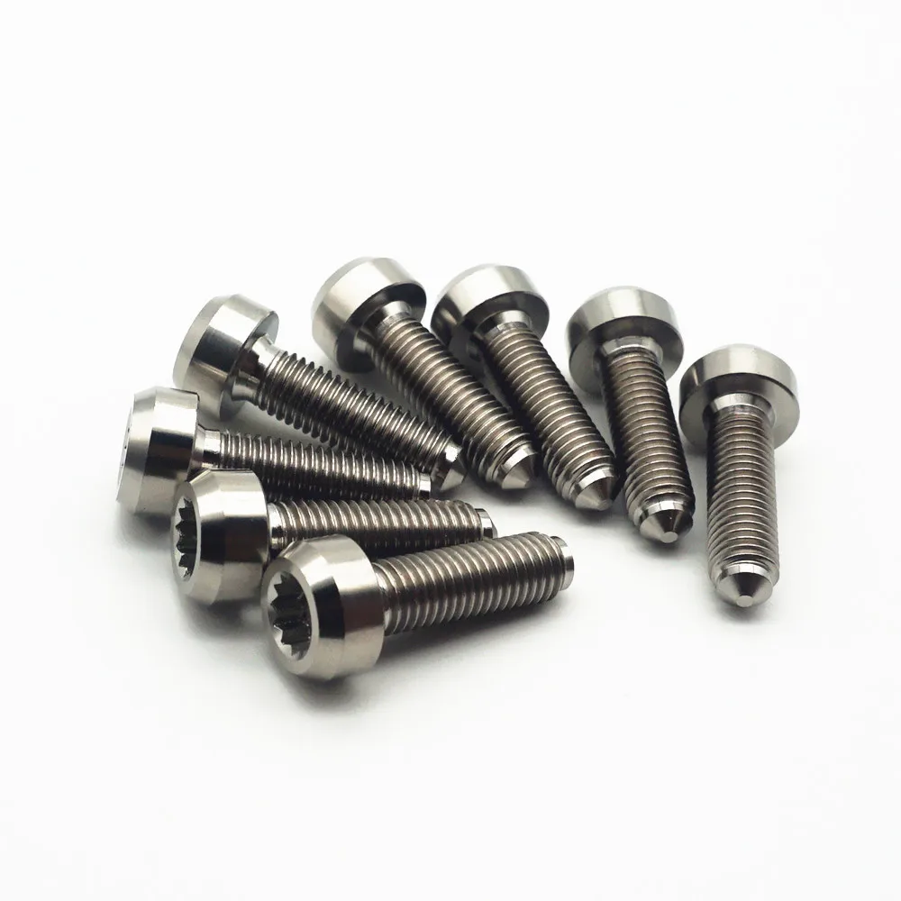6AL4V Grad5 (TC4) Titanium Bolts M7 x 24.5 32mm for BBS Bentley Jaguar ...