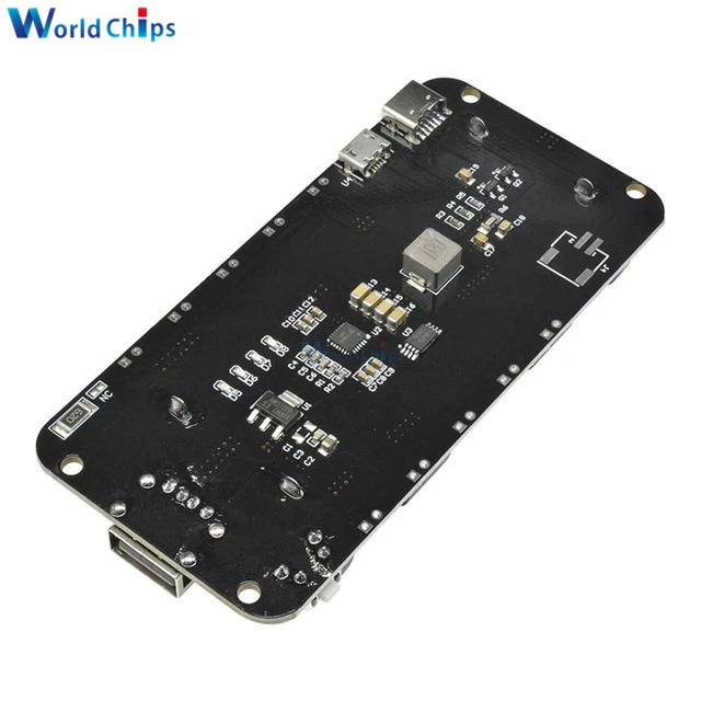 Double 18650 Lithium Battery Shield V8 5V/3A 3V/1A Power Bank Battery Charging Module Micro USB ...