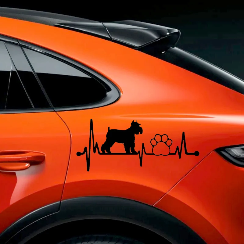 Schnauzer Car Sticker - gift send