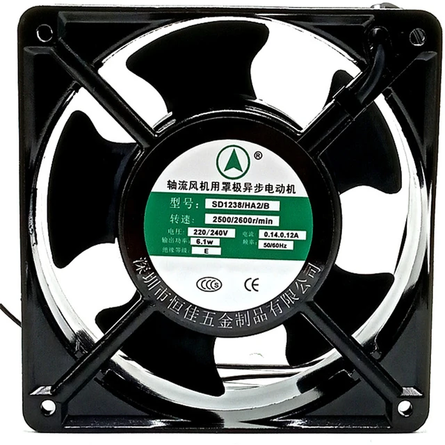 Ventilador de fluxo axial original SD1238/HA2/B 12cm 220V/240V com ...