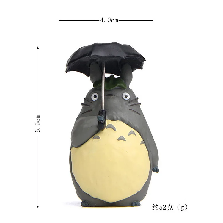 Totoro Holding Umbrella