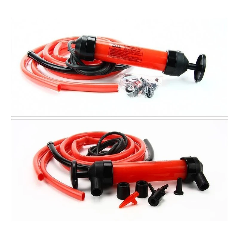 Oil Change Hand Syringe Oil Fuel Bump Extractor Sucking Pipe Vacuum Gun ...