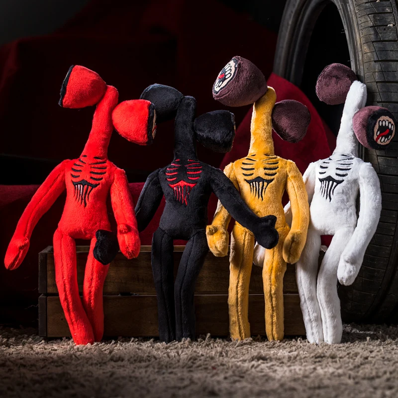 Anime Siren Head Black Horror Sirenhead Peluches Stuffed Toys For Kids ...