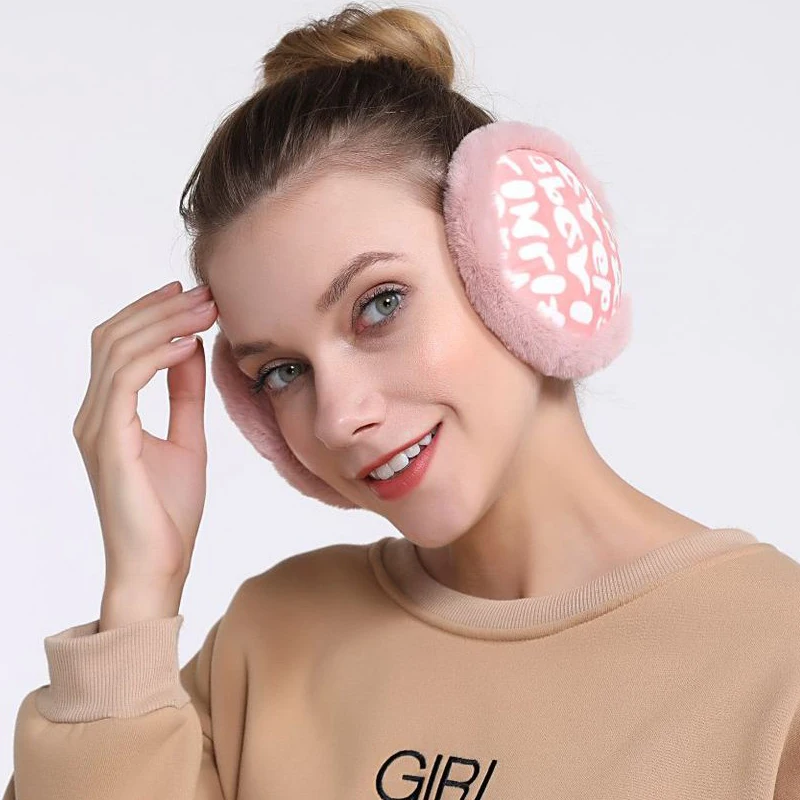 Orejera cálida de lana Unisex, cubierta protectora de felpa gruesa para ...