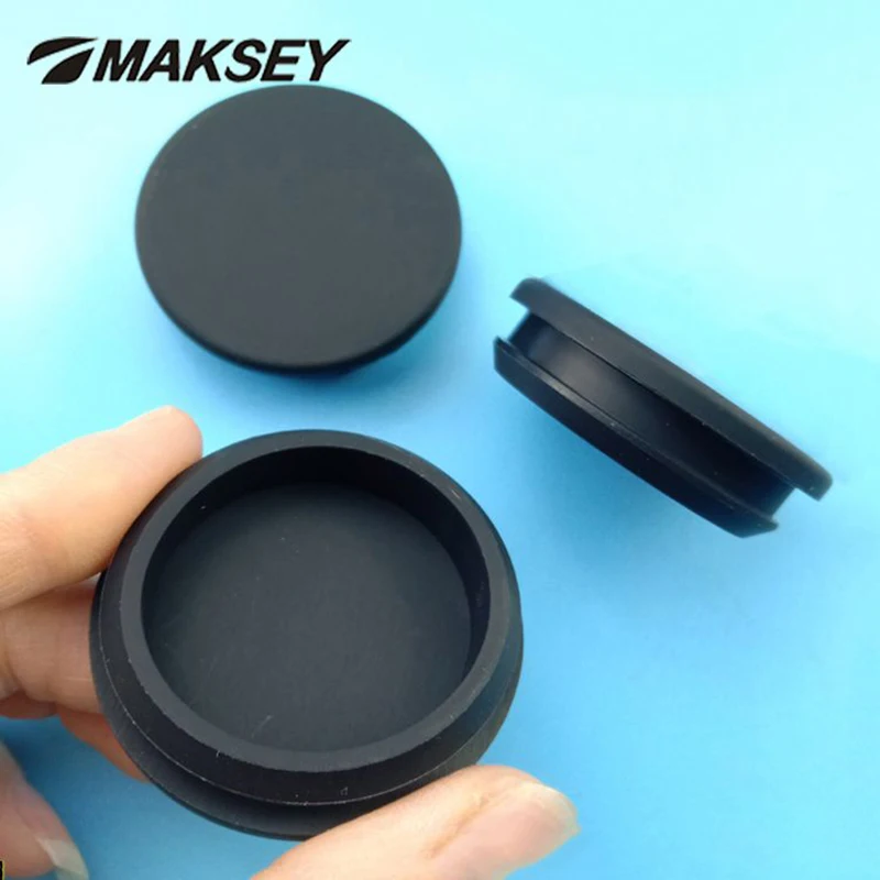 MAKSEY Silicone Rubber Seal Caps for Pipe Tube Hose Rubber T Plug O ...