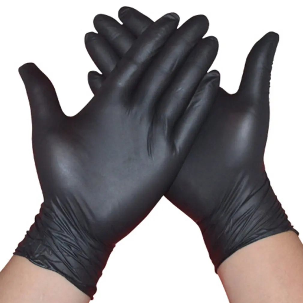 50 Pairs Disposable Latex Gloves Electronic Laboratory Gloves ...