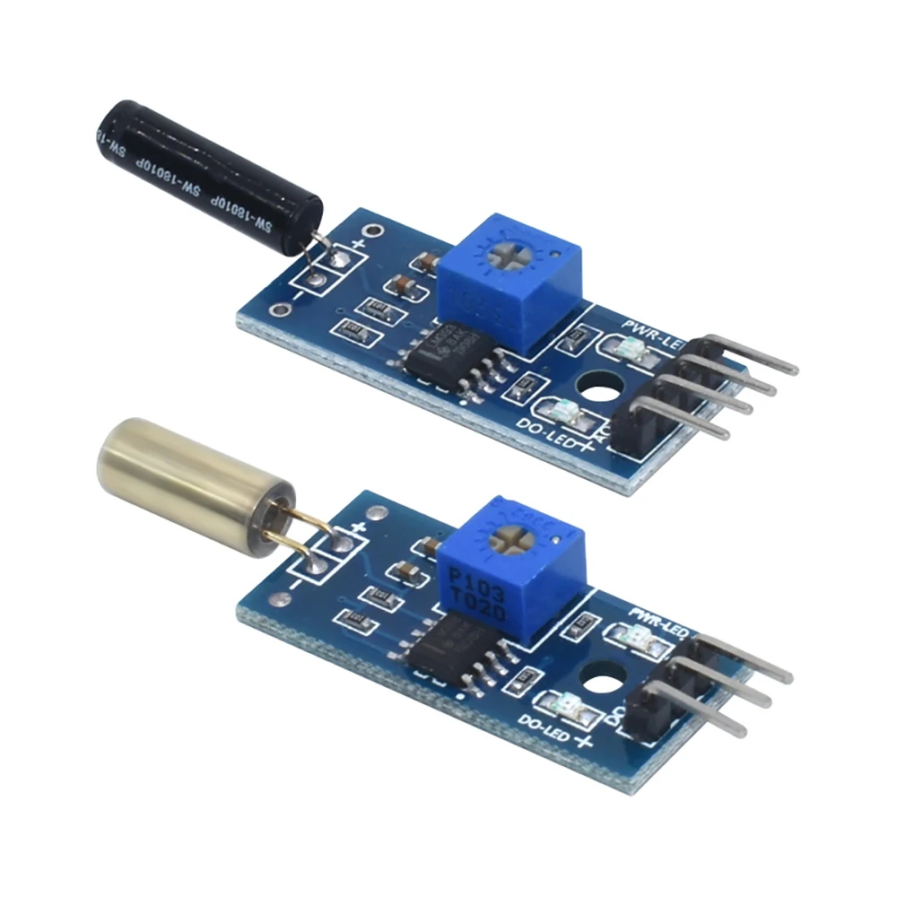 Tilt Sensor Module / Vibration Sensor Module Switch Microcontroller Electronic Building Blocks ...