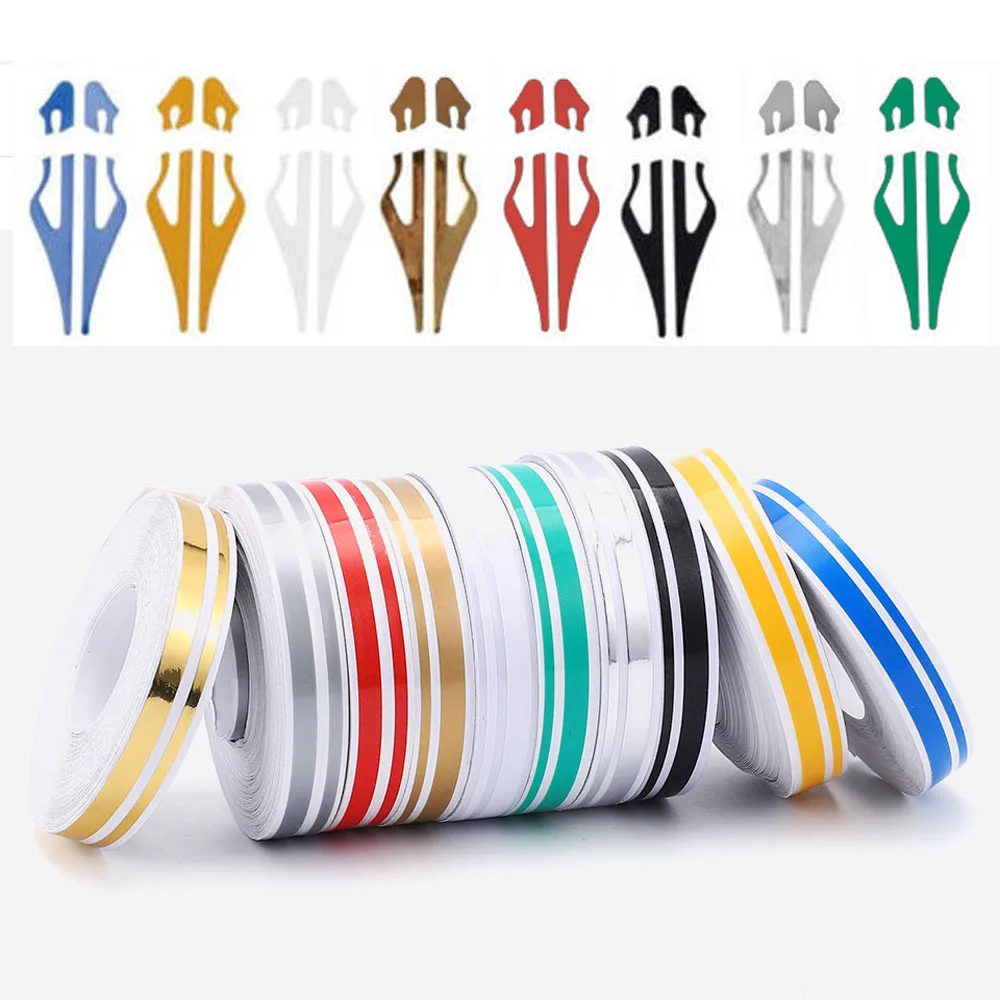 12mm-Striping-Pin-Stripe-Steamline-DOUBLE-LINE-Tape-Car-Body-Vinyl ...