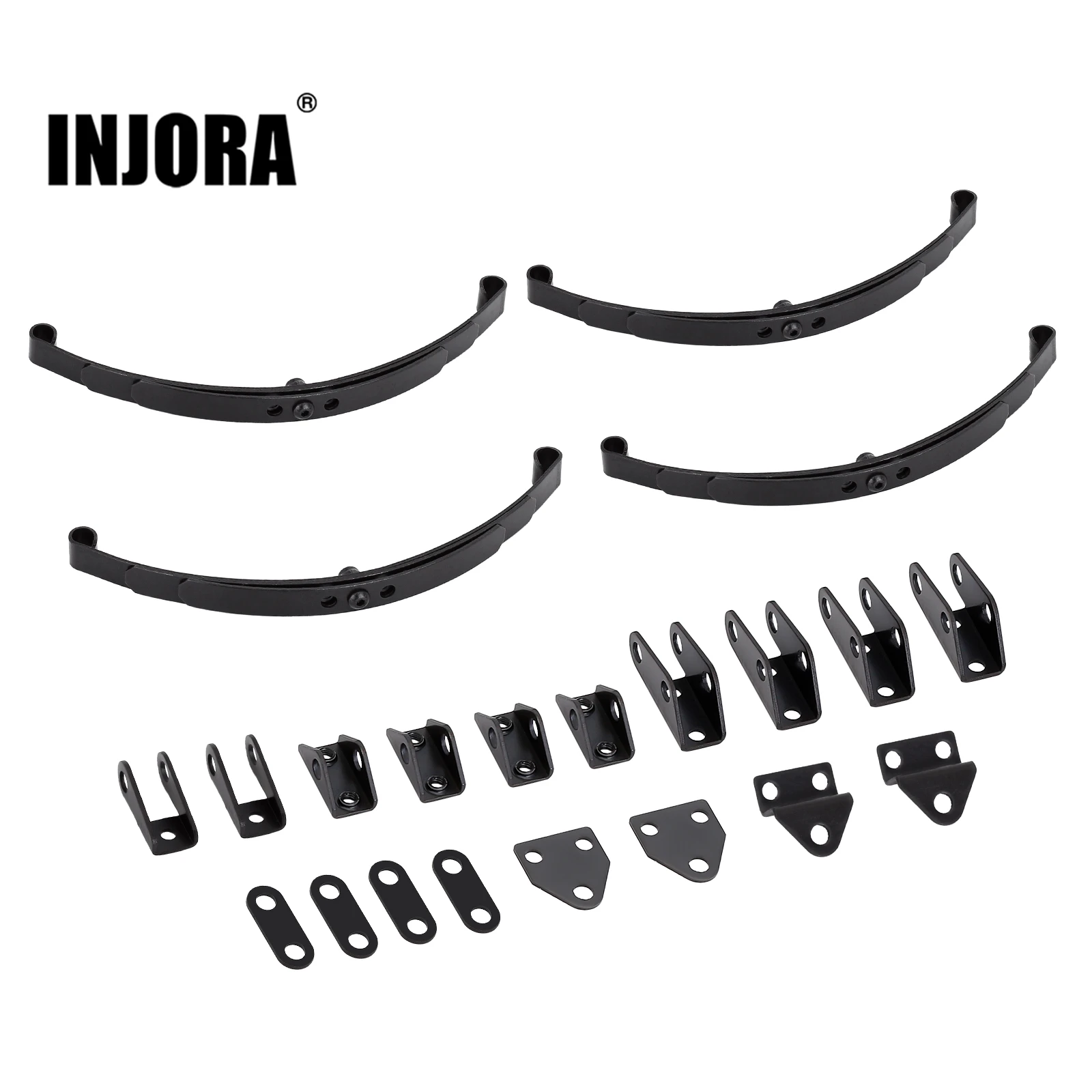 Injora Rc Car Steel Leaf Springs For 1/14 Tamiya Rc Tractor Truck ...