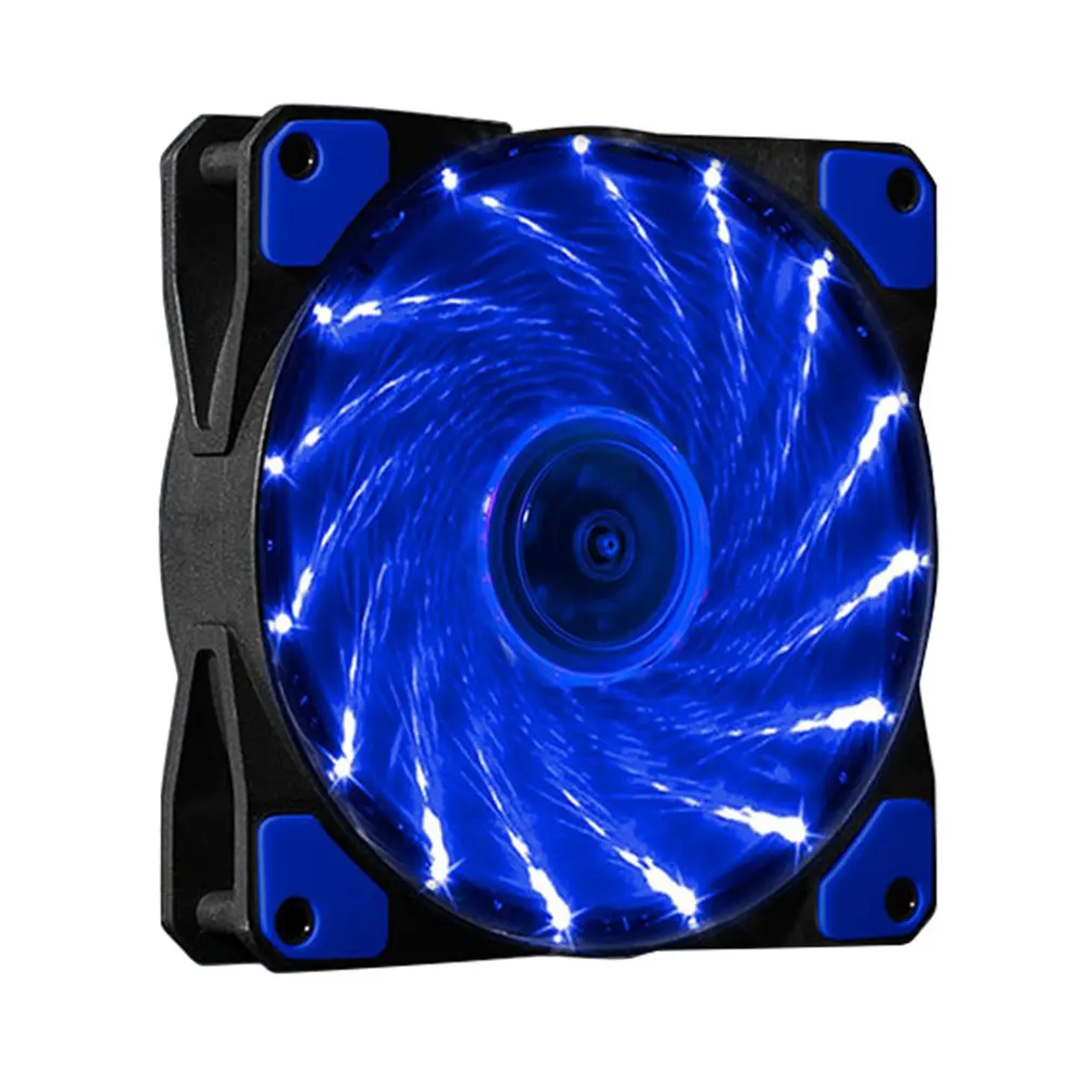 RGB-PC-Case-Fans-Computer-Case-Cooling-Fan-15-Lights-Streamer-12025 ...