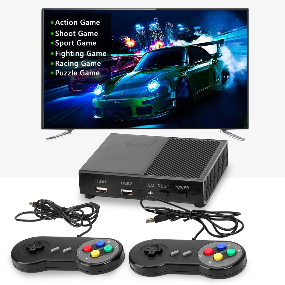 USB Wired Handheld TV Video Game Console Built In 821 Games For NES 8 ...