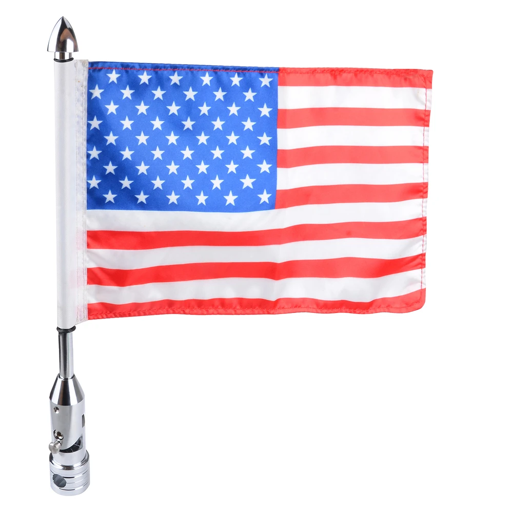 Universal-Motorcycle-Adjustable-Flag-Pole-Mount-6x9-American-US-Flags ...
