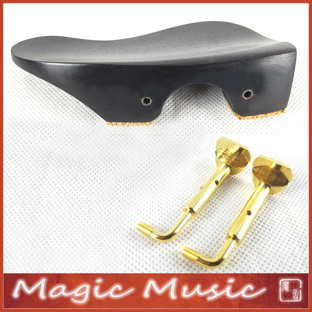 Ebony-Chinrest-for-Violin-Size-4-4-Fiddle-Fitting-Accessories-with-Chin ...