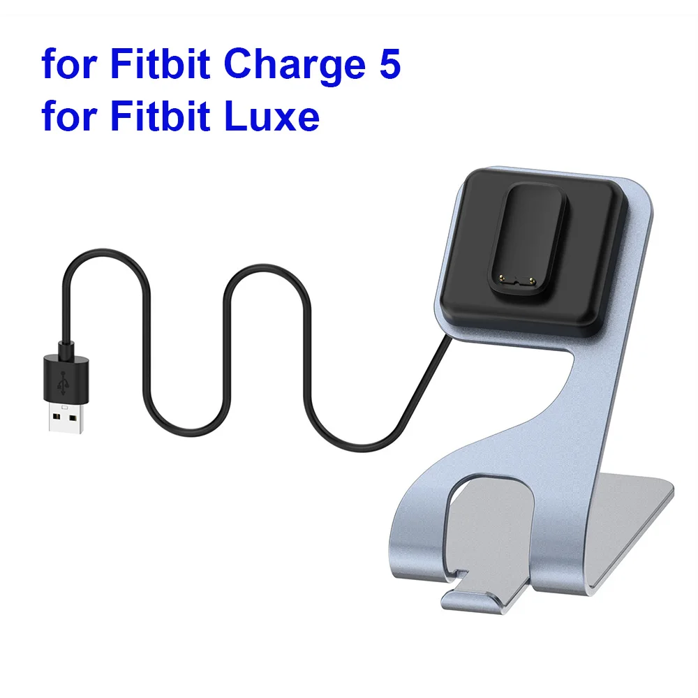 Accessories-Charger-Dock-for-Fitbit-Luxe-Fitbit-Charge-5-Aluminum-Alloy ...
