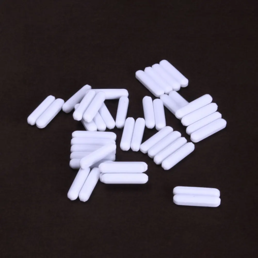 Type C 5 16mm OD x 10 100mm Length Magnetic Stirrer Bar PTFE Mixer Stir ...