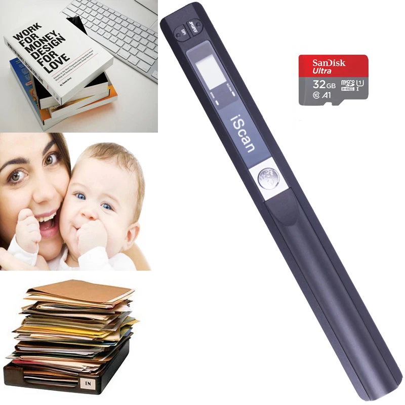 Iscan Mini Portable Scanner | Portable Scanner Books | Hand Held ...