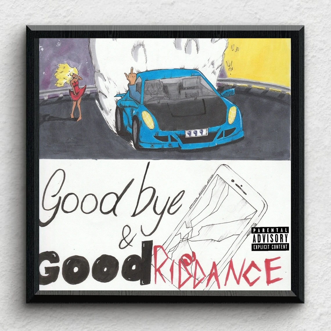 Juice Wrld Goodbye Good Riddance Rap Music Album Cover, 50% OFF