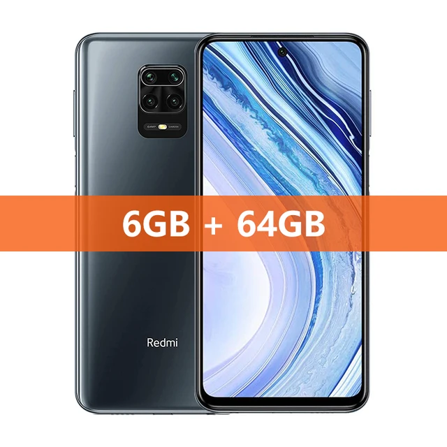 Global Version Xiaomi Redmi Note 9 pro 6GB 64GB/128GB Smartphone Snapdragon 720G Octa Core NFC ...