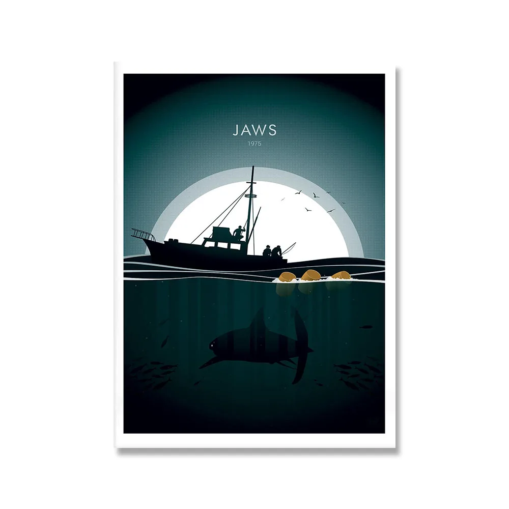 Jaws Minimalist Poster