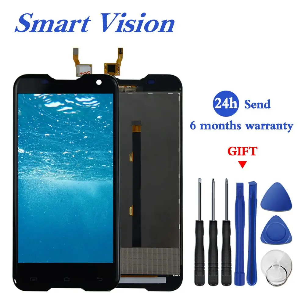 For Original Blackview Bv5000 Lcd Display + Touch Screen 1280x720 5.0inch Assembly For Blackview ...