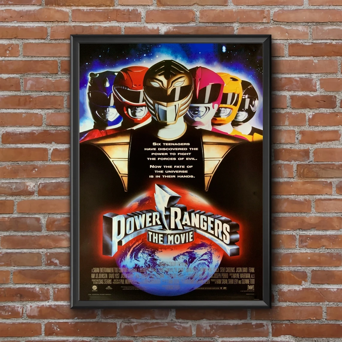Mighty Morphin Power Rangers The Movie Poster