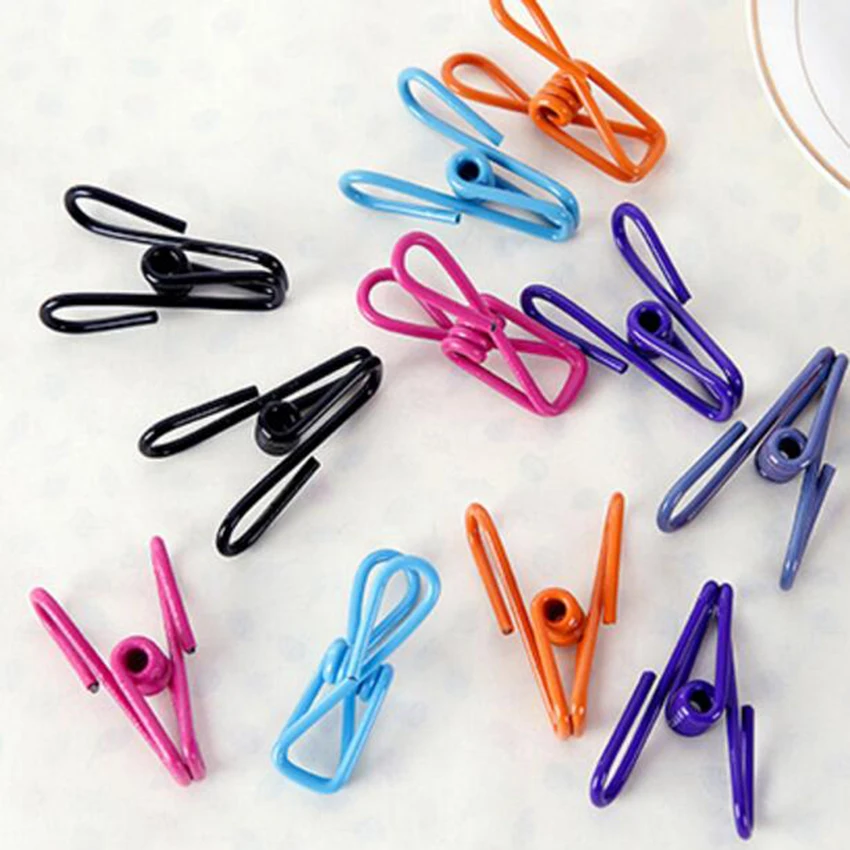 Ganchos de acero inoxidable para colgar ropa, pinzas plateadas para ...