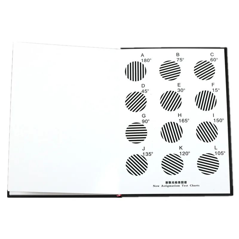 Random-dot Stereograms Comprehensive Visual Test Charts Book Color ...