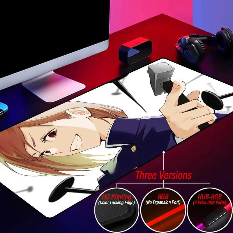 Itadori-Yuji-RGB-Gaming-Mouse-Pad-Okkotsu-Yuta-HD-Color-Custom-LED-Desk ...