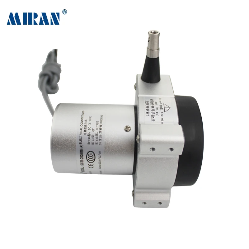 Miran Draw Wire Displacement Sensor SM M 1500mm 4000mm Range Current ...