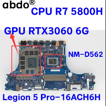 For Lenovo Legion 5 Pro-16ACH6H laptop motherboard NM-D562 motherboard ...