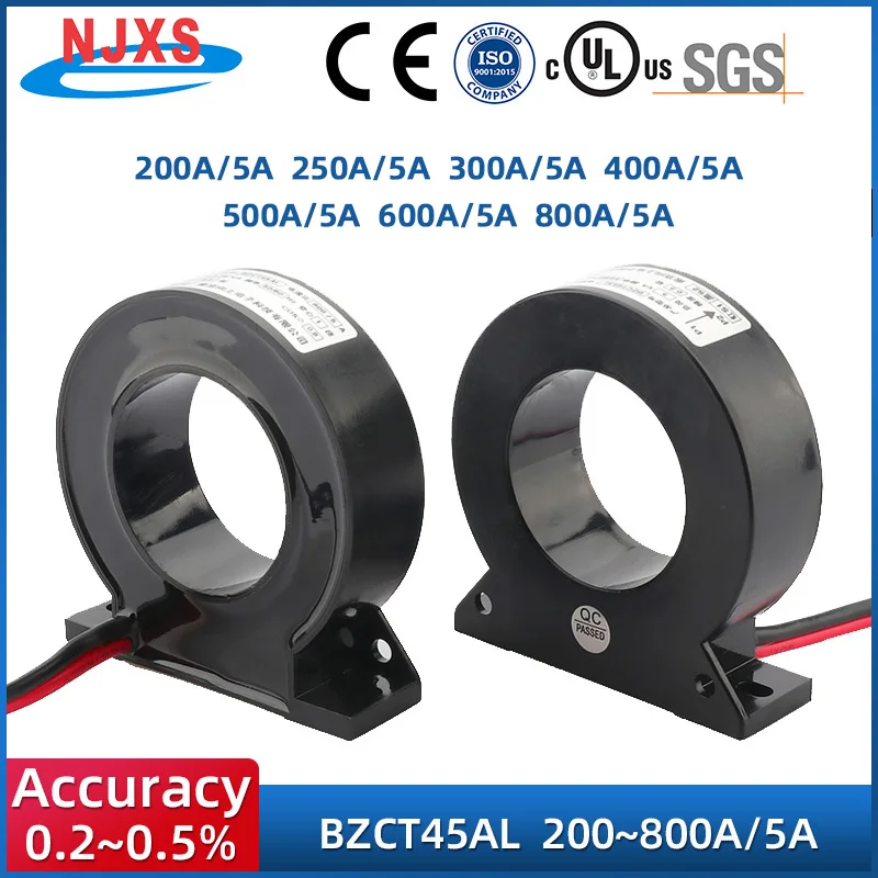 High-Accuracy-Current-Transformer-BZCT45AJGL-800a-600a-500a-400a-5a ...