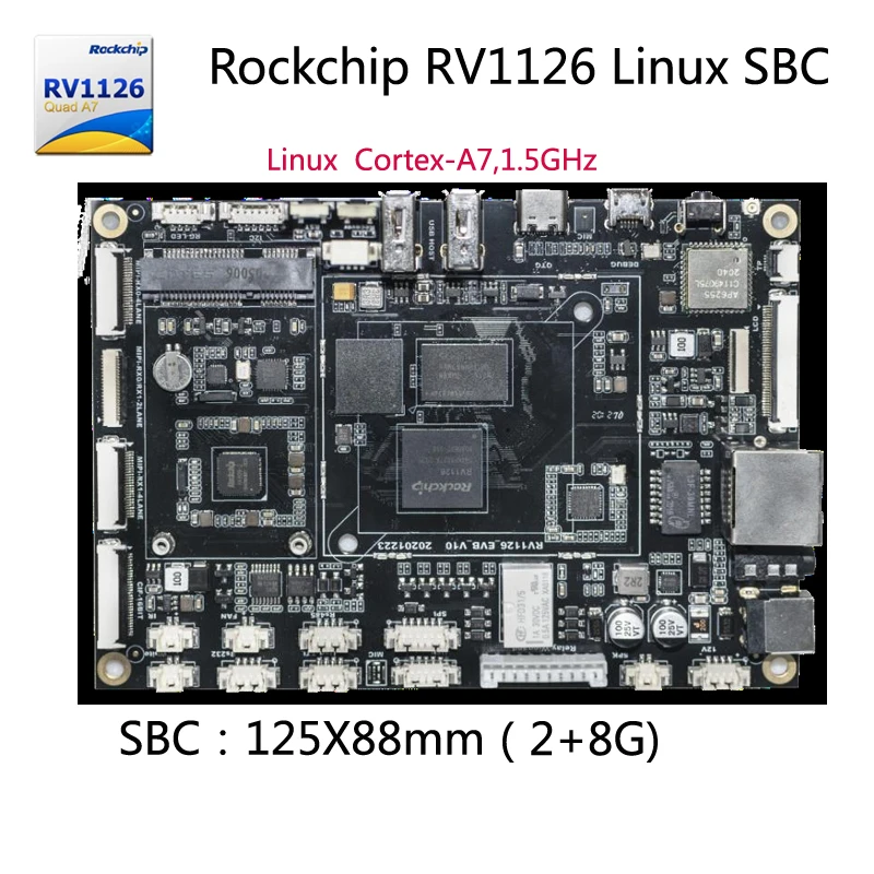 Rockchip RV1126 EVB V11 SBC 2 + 8G Linux|데모 보드| - AliExpress