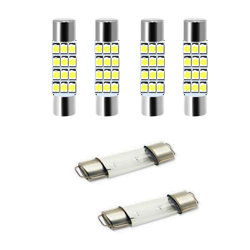 4Pcs 578 579 211-2 212-2 214-2 LED BULB For Chevrolet Dodge Ford Edge ...