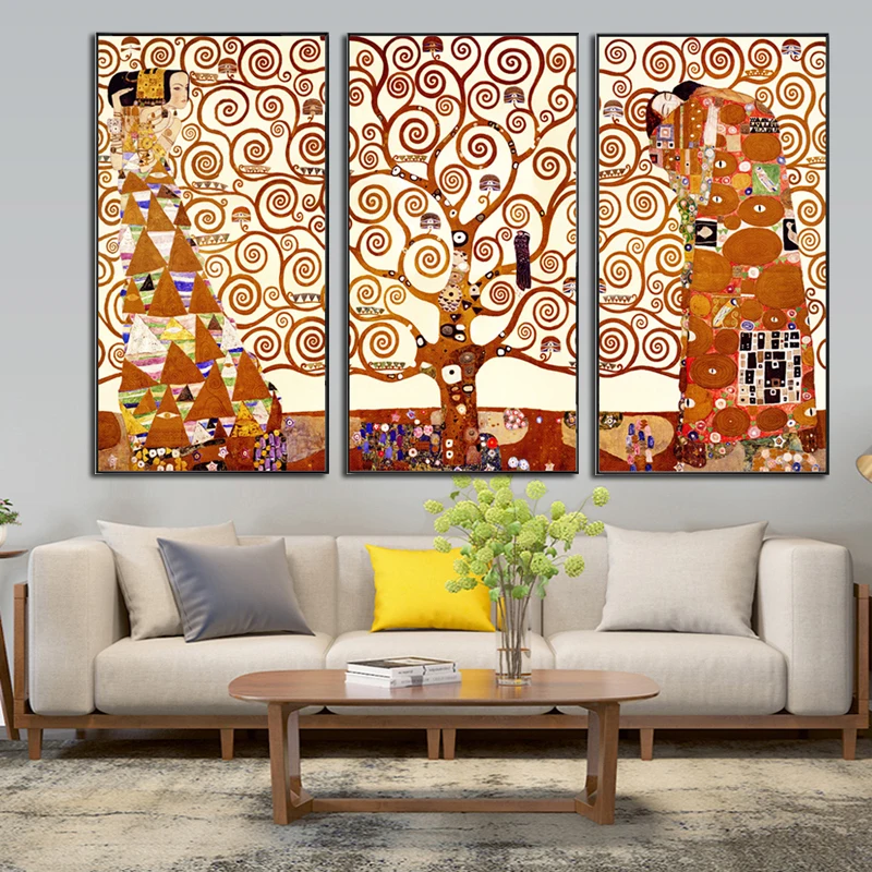 Tree Of Life Painting 3 Panel