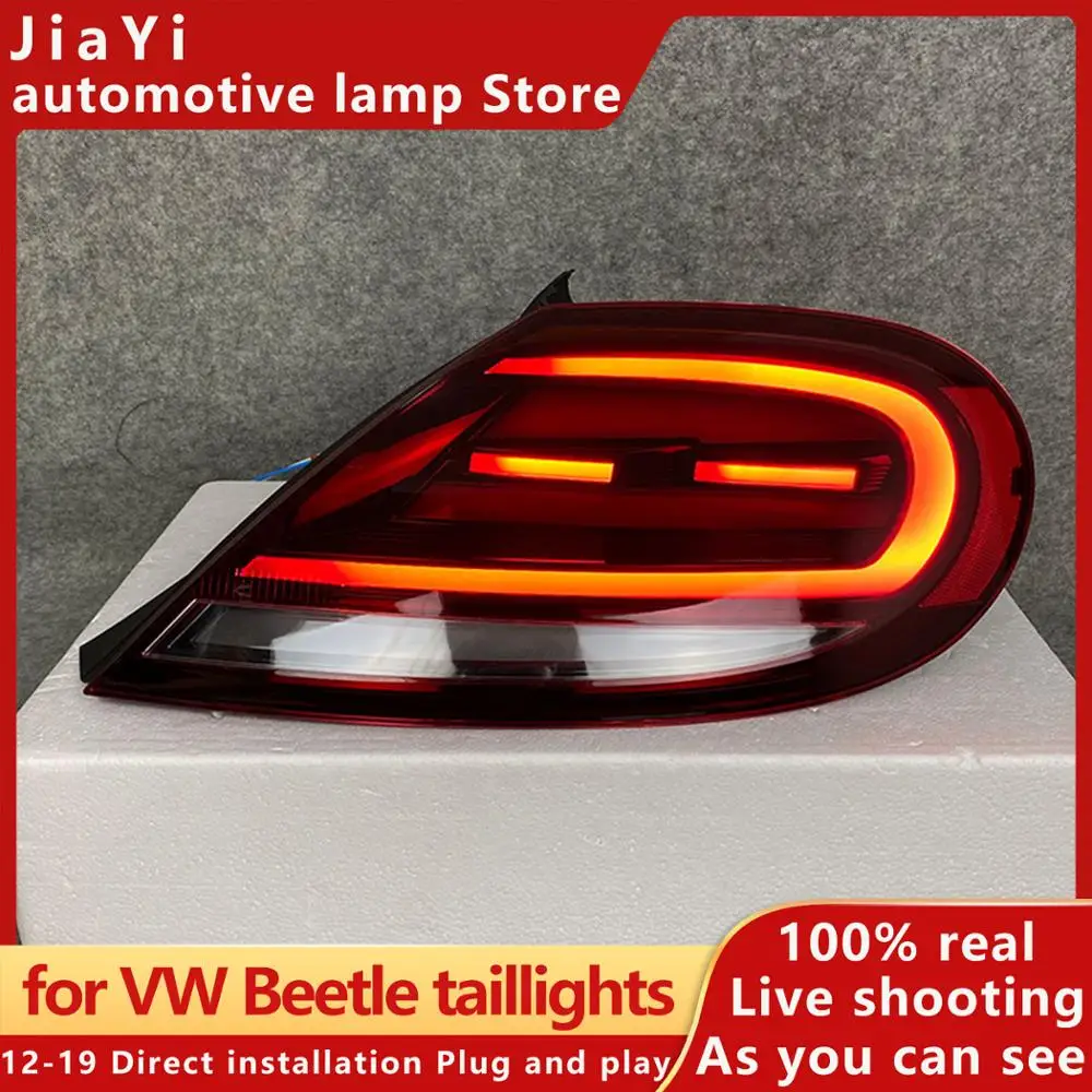 Car Styling for VW Beetle Tail Lights 2013 2019 LED Dynamic Signal Tail ...