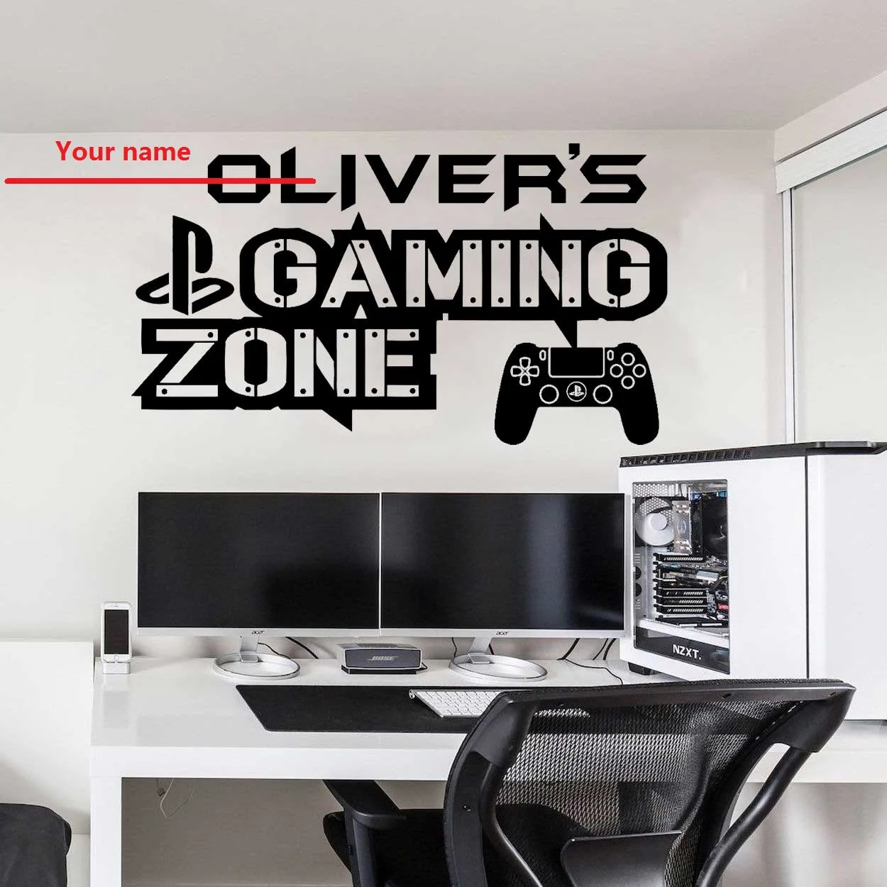 Customizable-name-Game-room-wall-sticker-Internet-cafe-game-studio-Game ...