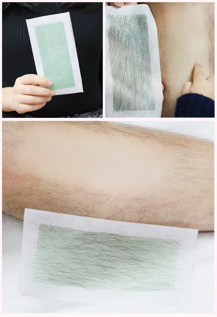 20PCS=10Sheets Professional Hair Removal Wax Strips for Depilation ...