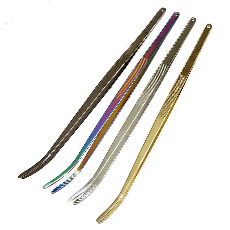 Pinzas de 30cm para decorar cócteles, accesorios de cocina, utensilios ...