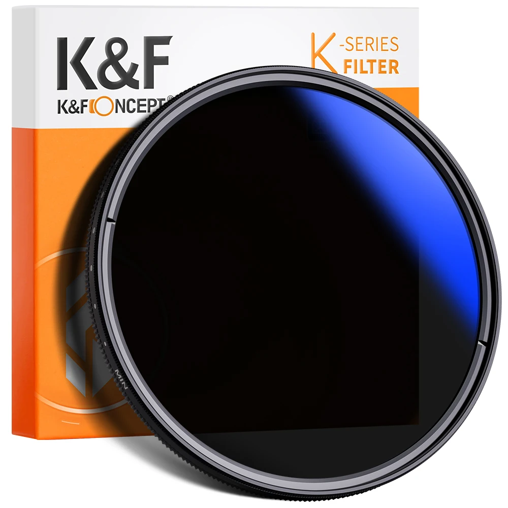 K&F Concept 40.5 58 62 67 77 82mm Ultra Slim Multi Coated ND Fader ...