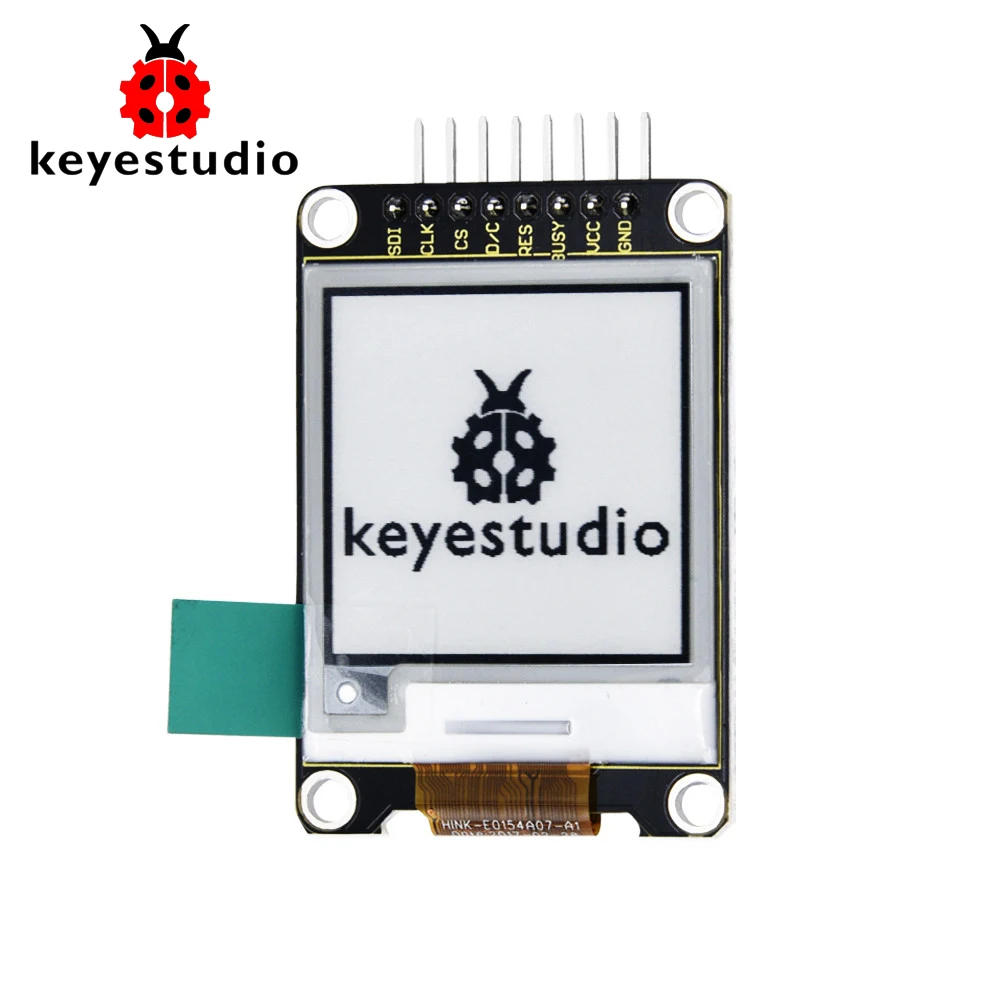 Keyestudio 1.54 Inch E Ink Display LCD Screen Module 200*200 for ...