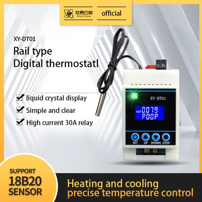 DT01-30A-High-precision-Digital-Display-Temperature-Controller-Module ...