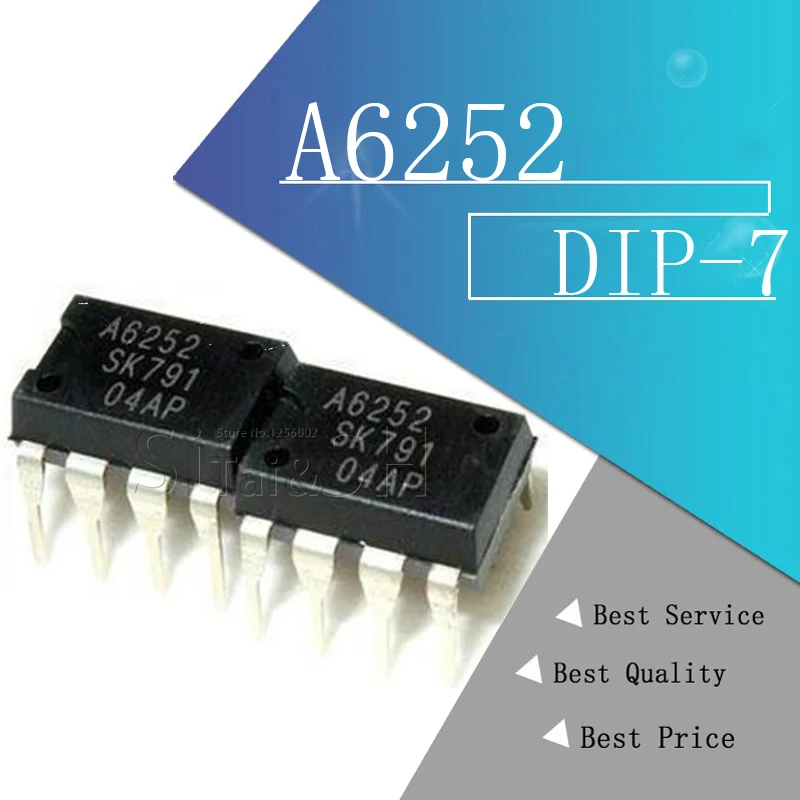 10pcs A6252 Str A6252m Dip 7 05 Circuito Integrado Integrated Circuit
